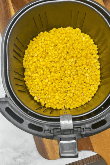 Air Fryer Canned Corn - Fork To Spoon
