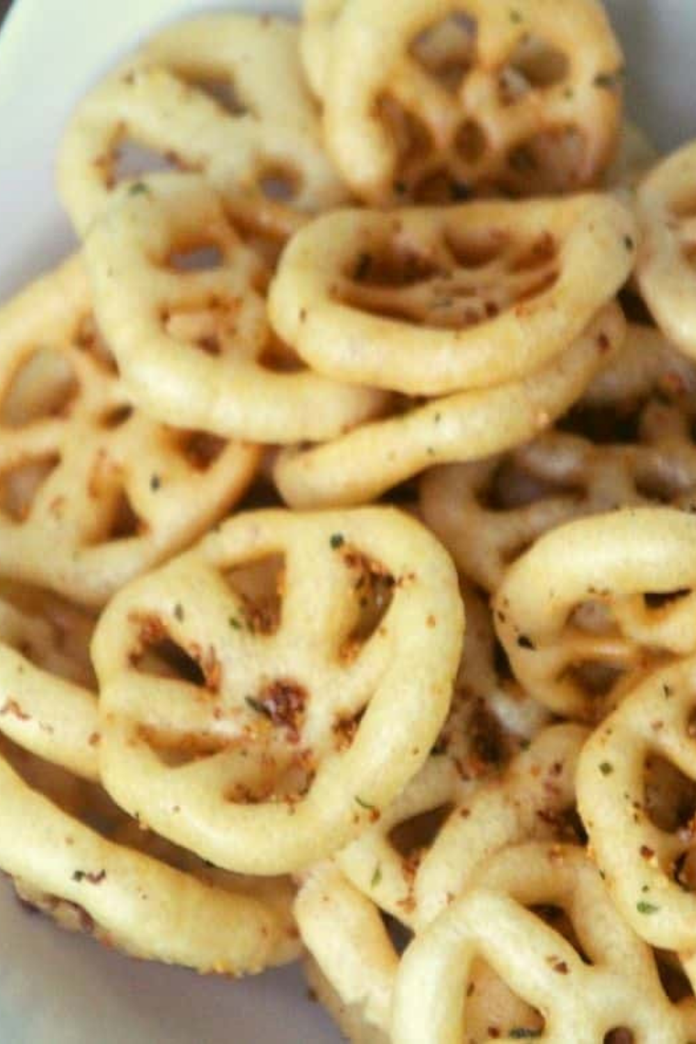 Air Fryer Chicharrones de Harina - Fork To Spoon