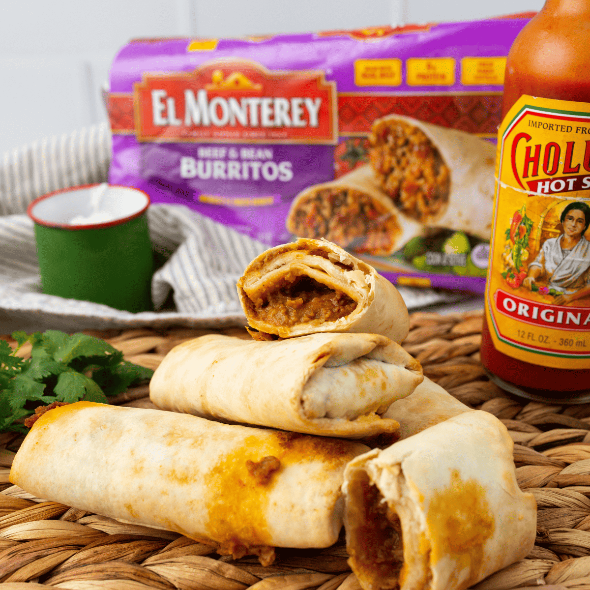 Air Fryer Frozen Burritos - Fork To Spoon