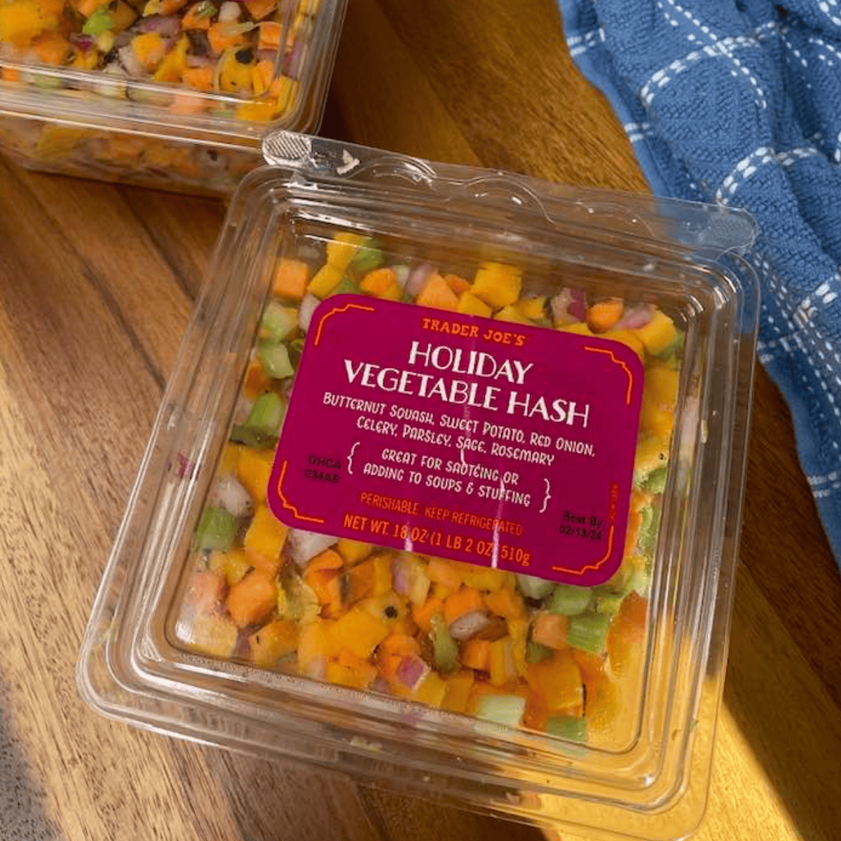 Air Fryer Trader Joe's Holiday Vegetable Hash - Fork To Spoon