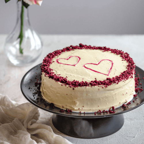 Instant Pot Red Velvet Cake - Fork To Spoon