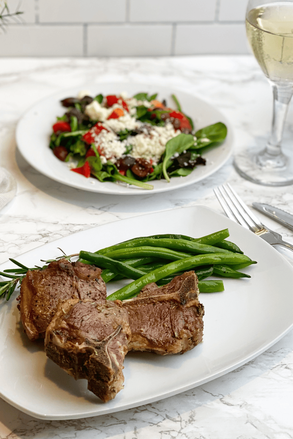 Easy Ninja Foodi Lamb Chops - Fork To Spoon