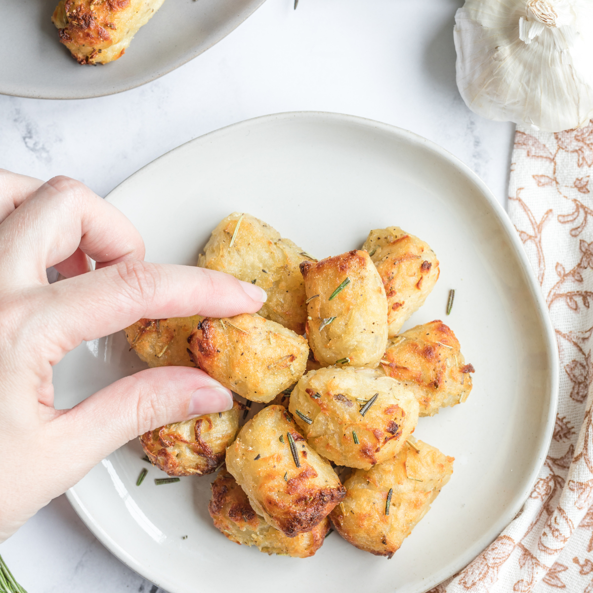 Air Fryer SmashBurger Smash Tots - Fork To Spoon