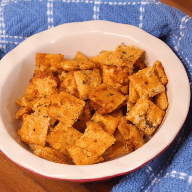 Air Fryer Dilly Ranch Cheez Its - Fork To Spoon