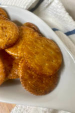 Air Fryer Ranch Ritz Crackers - Fork To Spoon