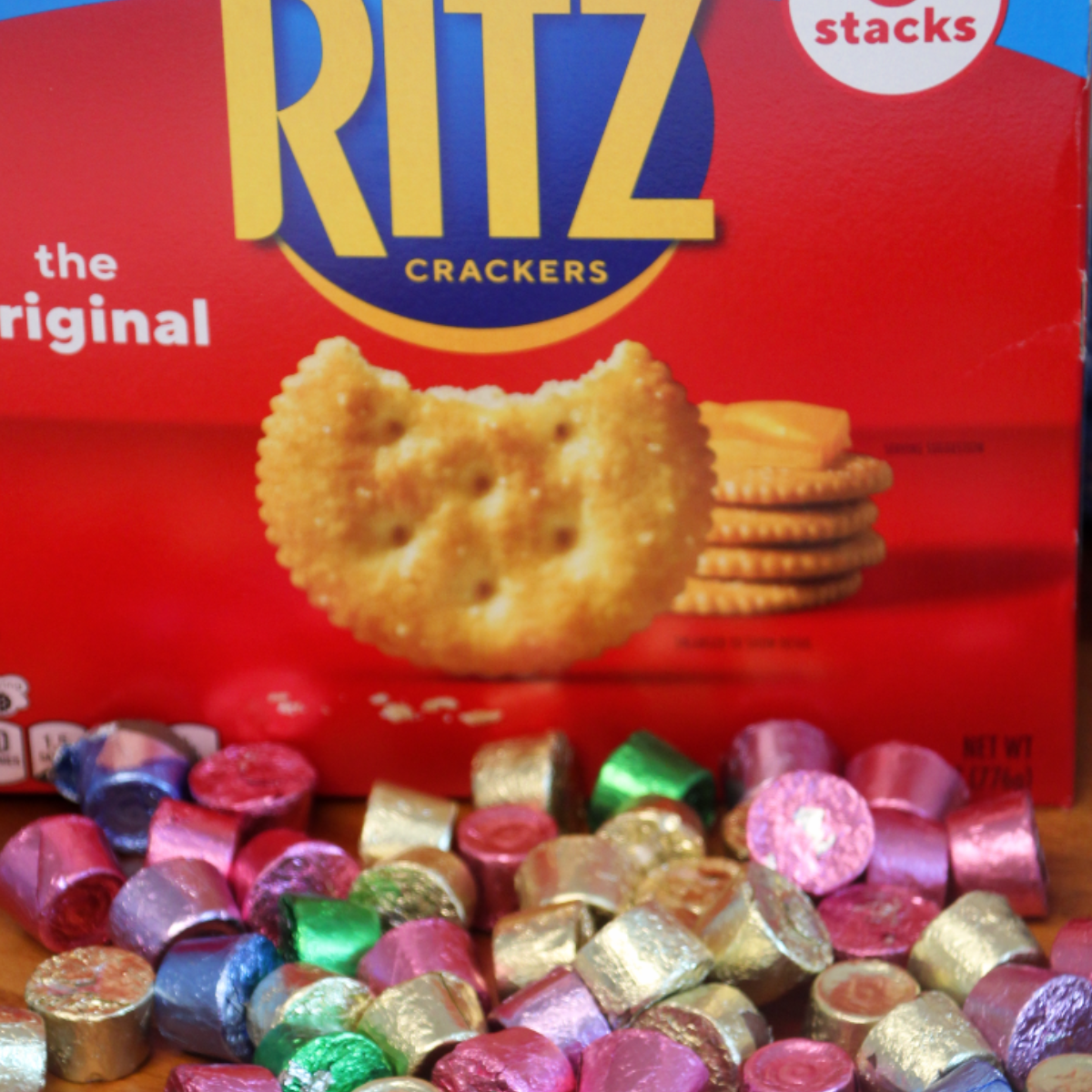 Air Fryer Rolo Stuffed Ritz Crackers - Fork To Spoon