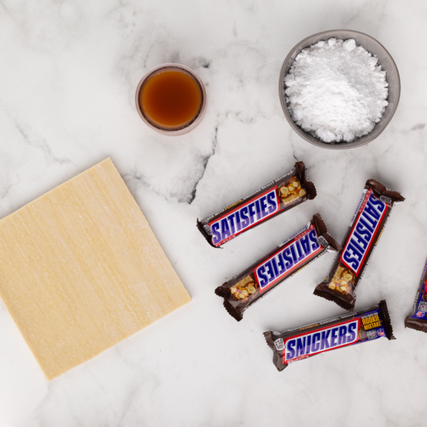 Air Fryer Snickers Egg Rolls - Fork To Spoon