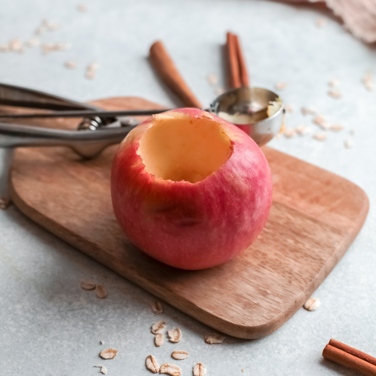 Air Fryer Baked Apples (Easy, Stuffed & Ready in 20 Minutes!) - Fork To ...
