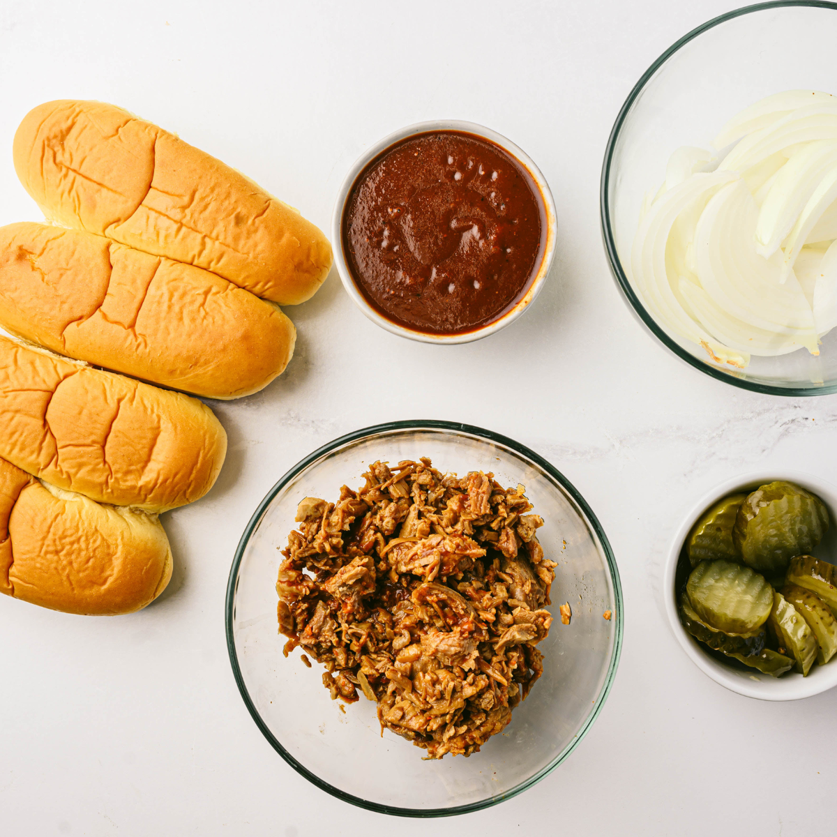 Air Fryer McRib Sandwich Copycat Recipe - Fork To Spoon