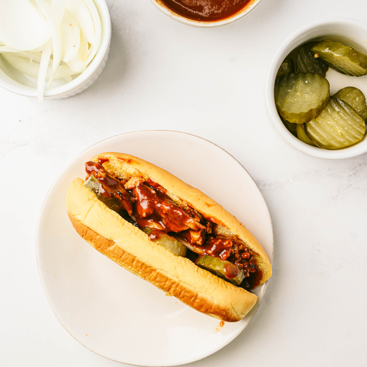Air Fryer McRib Sandwich Copycat Recipe - Fork To Spoon