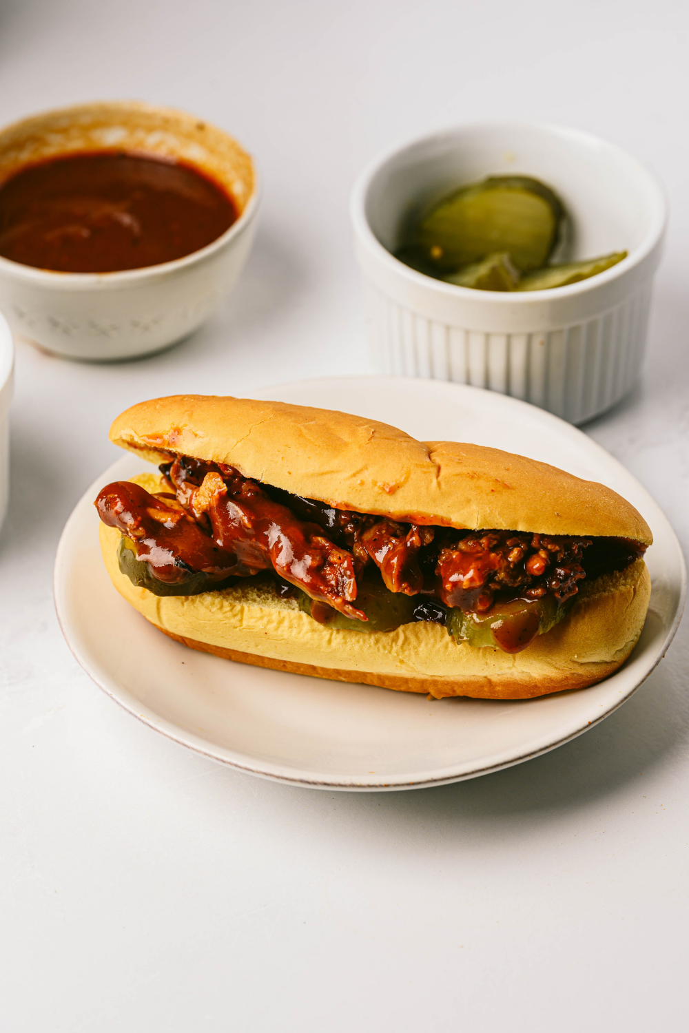 Air Fryer McRib Sandwich Copycat Recipe - Fork To Spoon