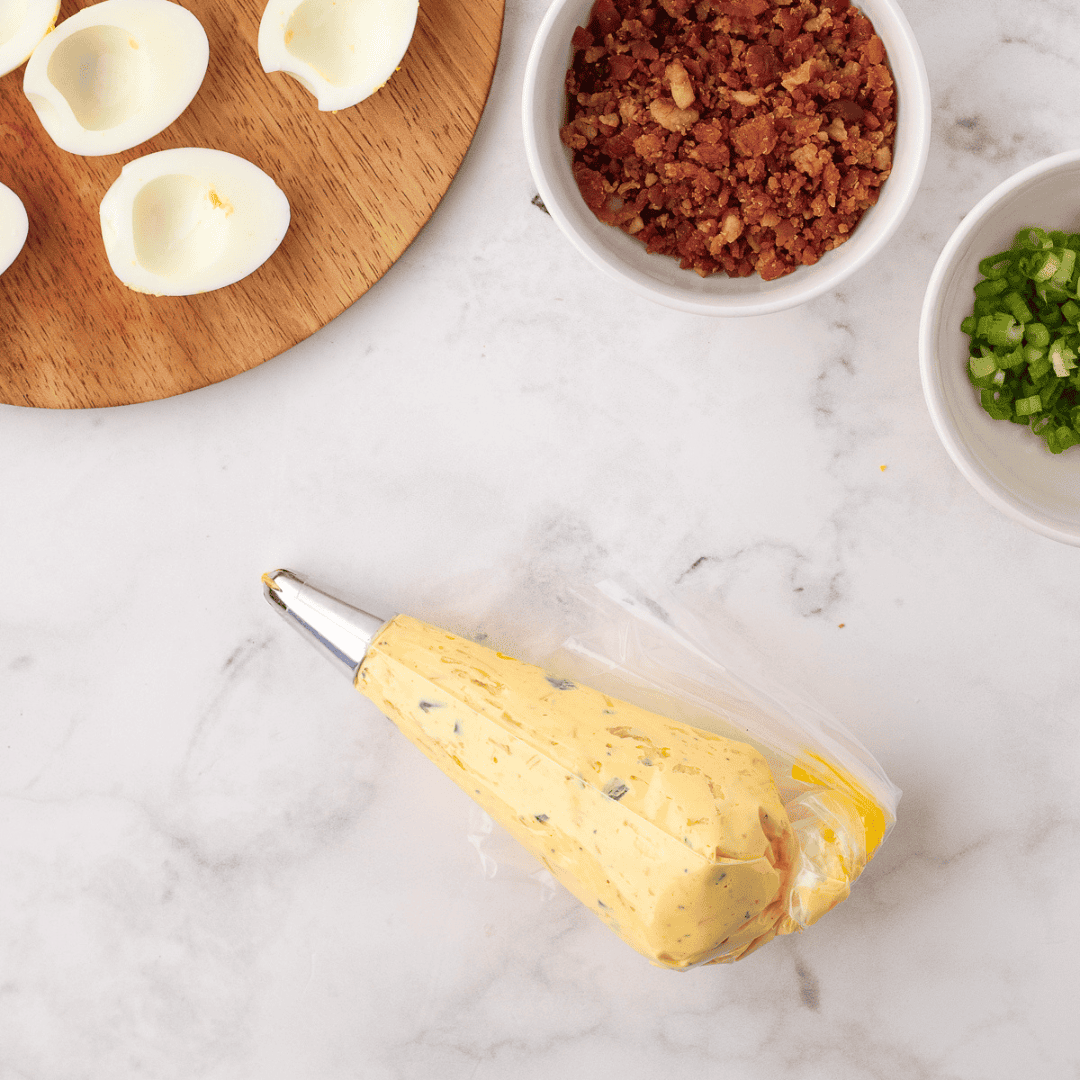 Million Dollar Deviled Eggs - Fork To Spoon