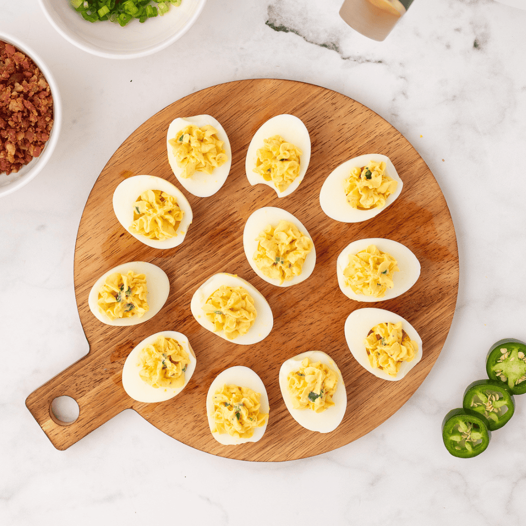 Million Dollar Deviled Eggs - Fork To Spoon