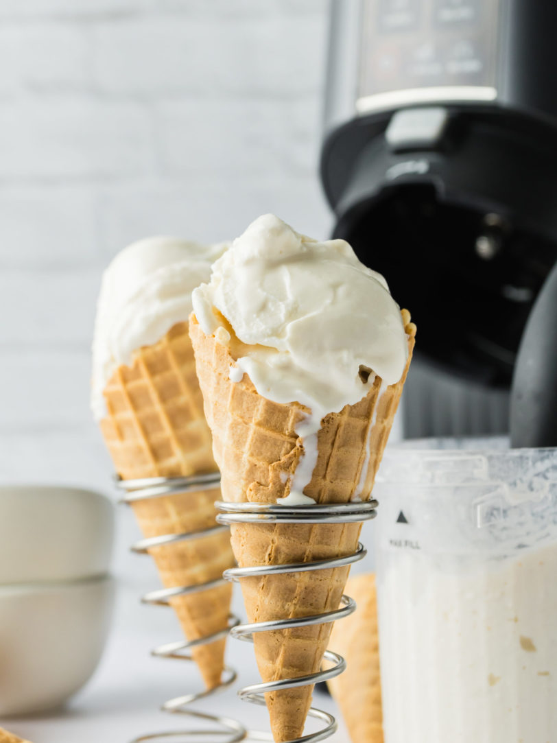 Ninja Creami Chocolate Protein Ice Cream - Fork To Spoon