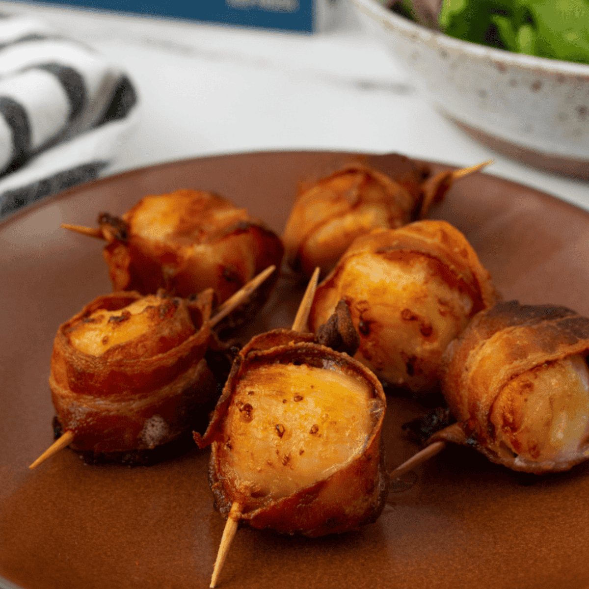 Frozen Bacon Wrapped Scallops In Air Fryer - Fork To Spoon
