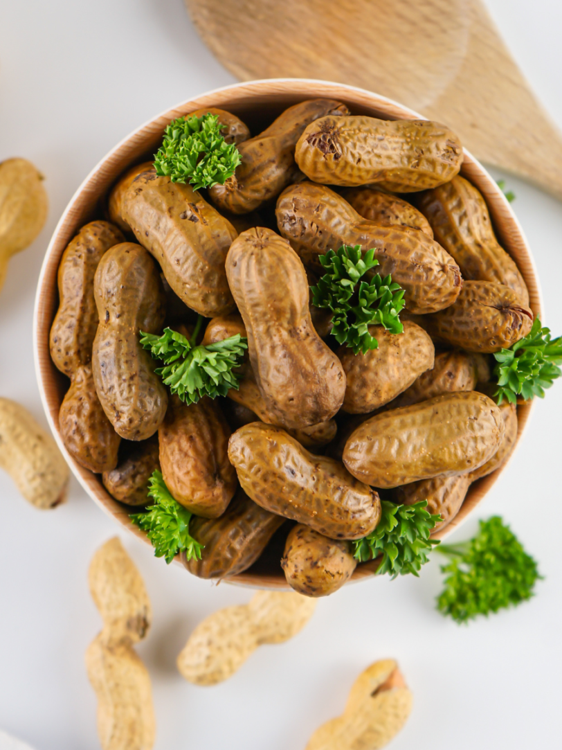 Easy Air Fryer Roasted Peanuts in the Shell - Fork To Spoon