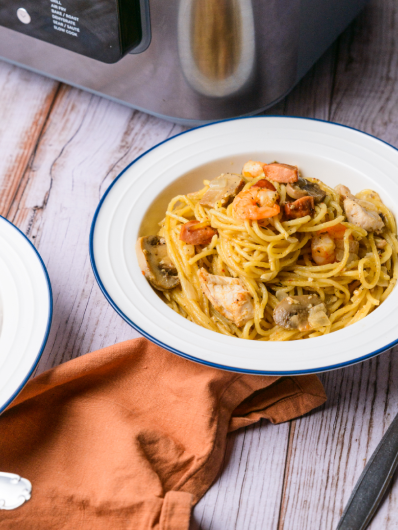 Ninja Speedi Spaghetti and Meatballs - Fork To Spoon