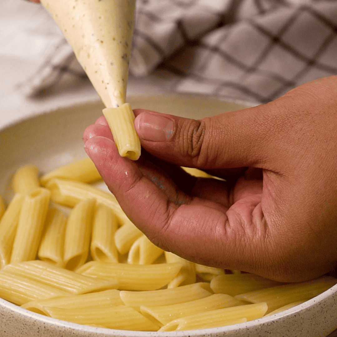 Air Fryer Olive Garden Stuffed Ziti Fritta - Fork To Spoon