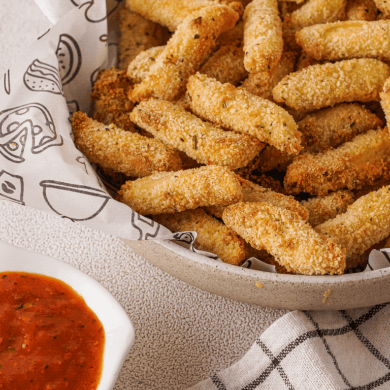 Air Fryer Olive Garden Stuffed Ziti Fritta - Fork To Spoon