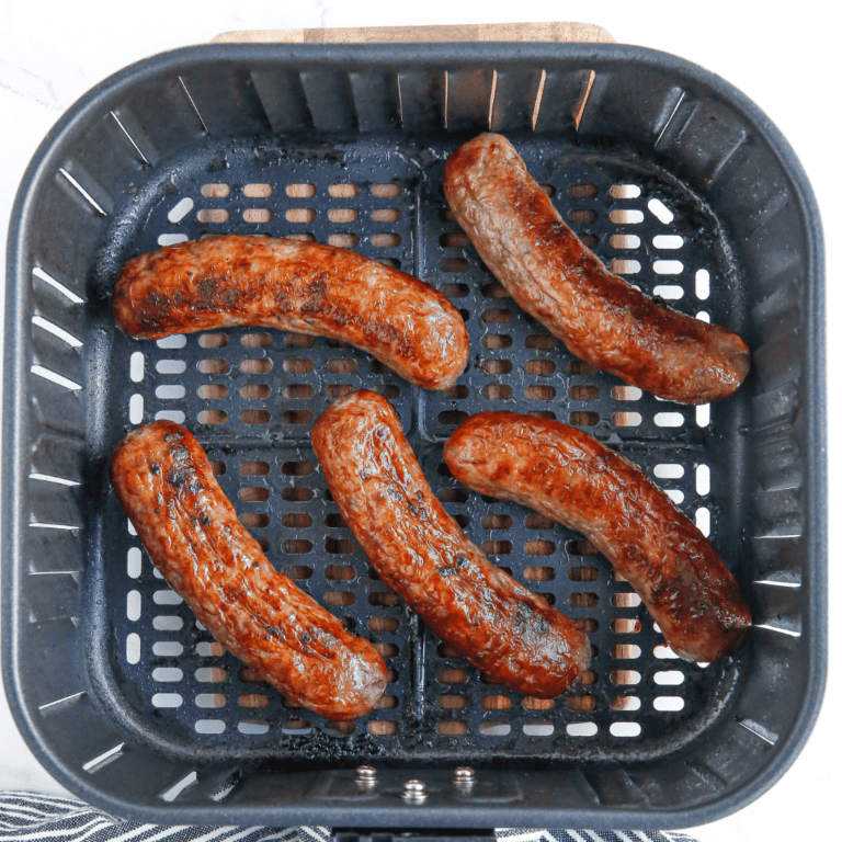 Easy Air Fryer Brats - Fork To Spoon