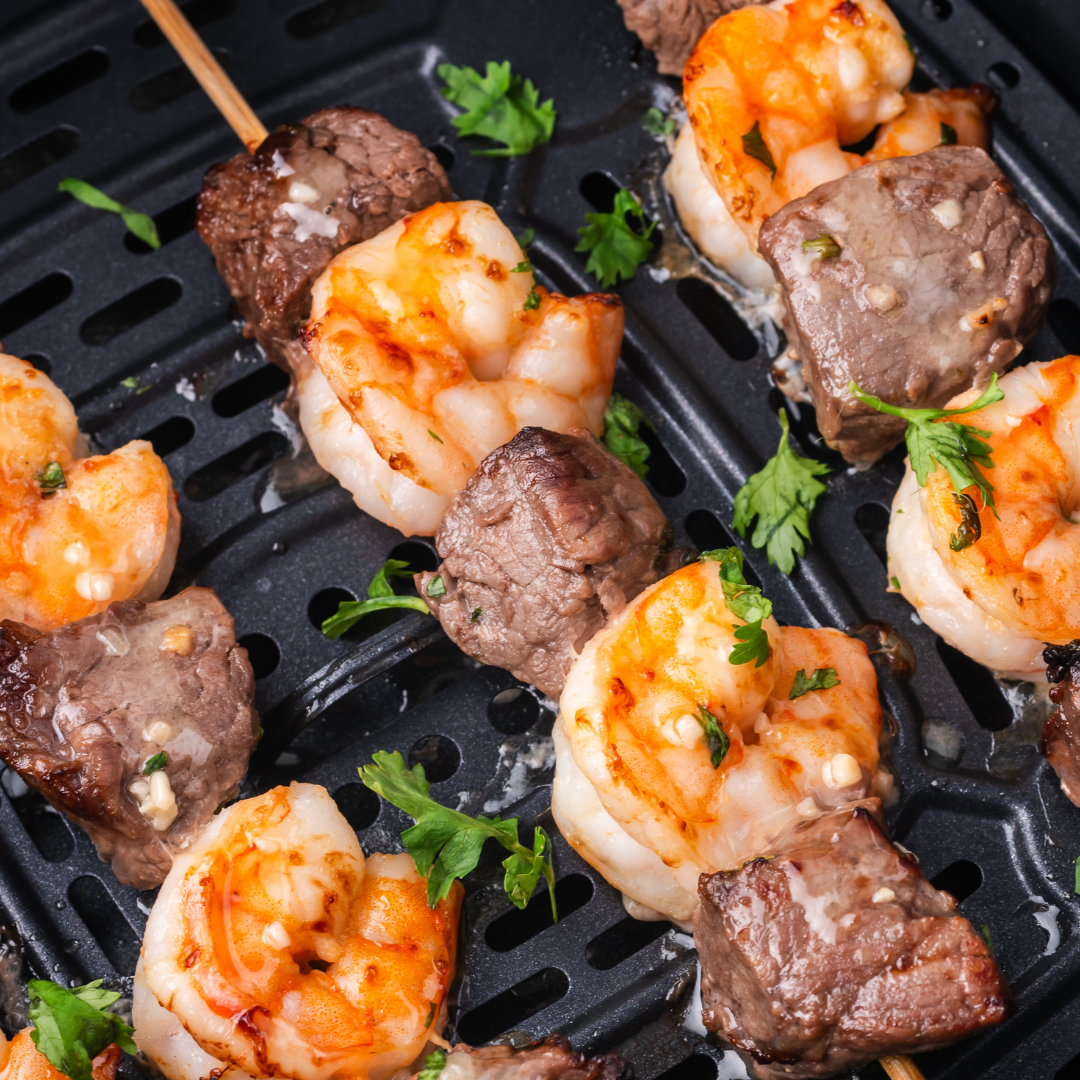 Air Fryer Surf and Turf - Fork To Spoon