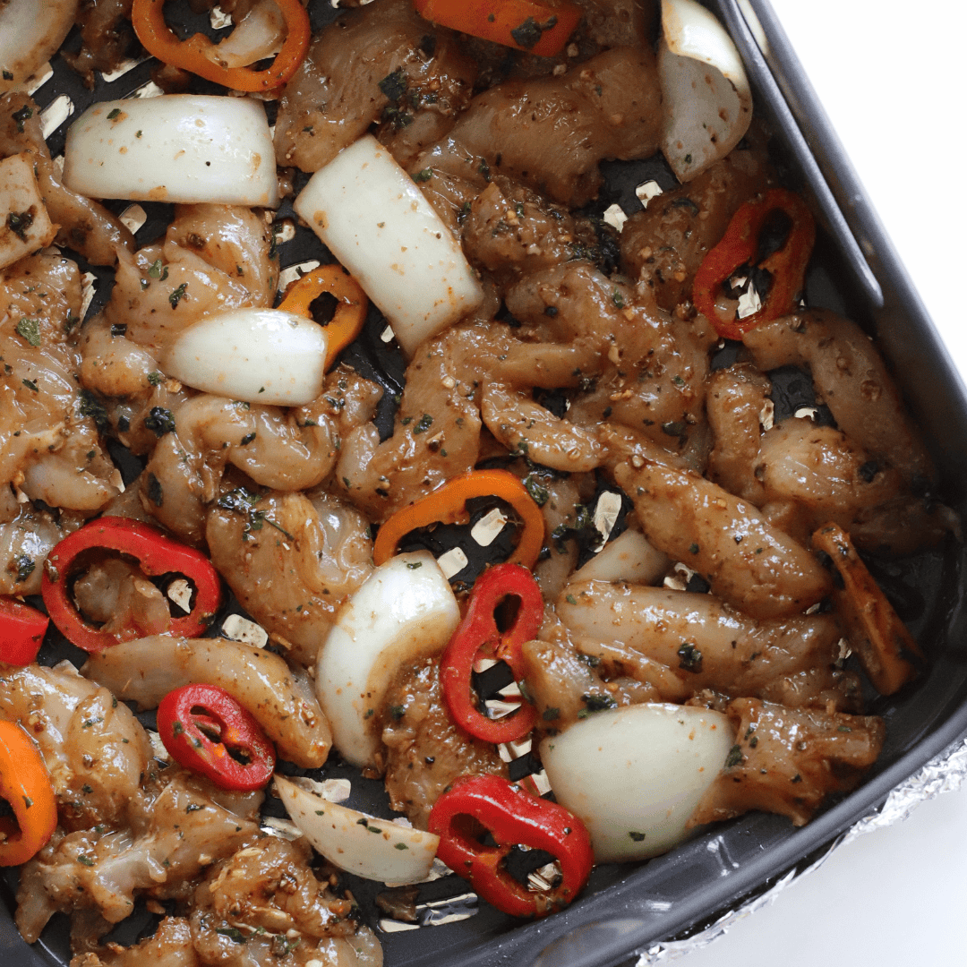 Easy Ninja Foodi Chicken Fajitas Recipe - Fork To Spoon