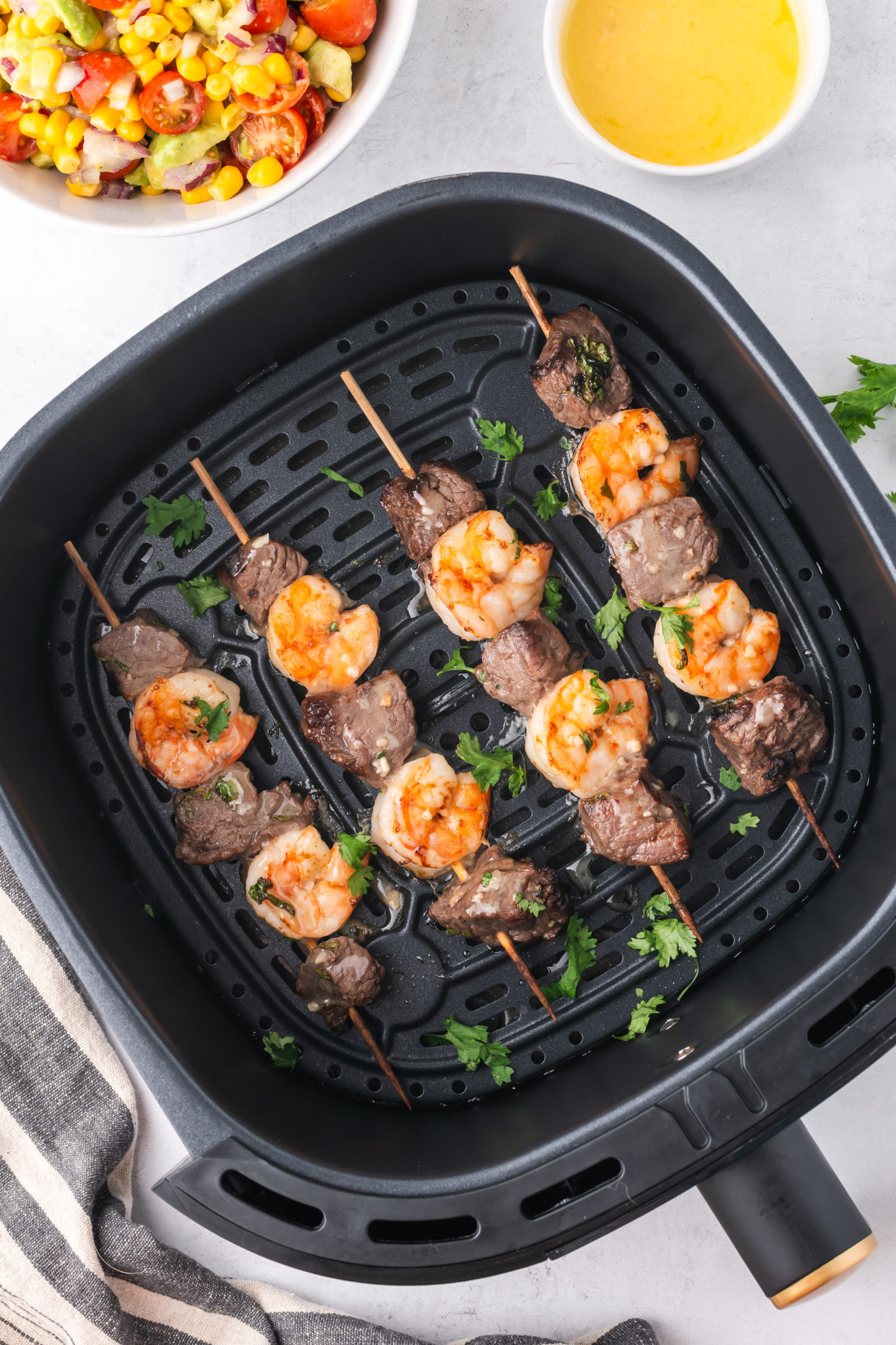 Air Fryer Surf and Turf - Fork To Spoon