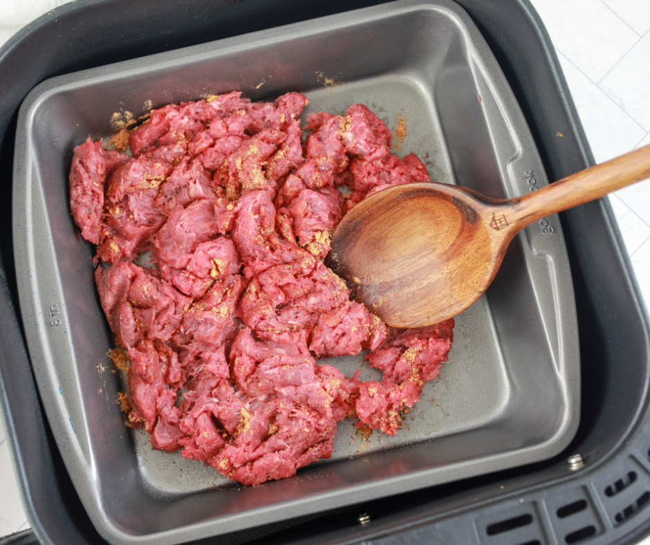 Air Fryer Taco Meat - Fork To Spoon