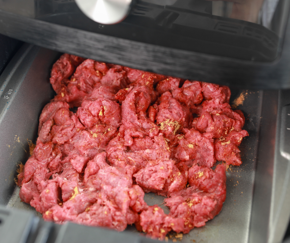 Air Fryer Taco Meat - Fork To Spoon