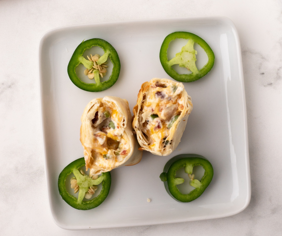 Air Fryer Jalapeno Popper Egg Rolls - Fork To Spoon