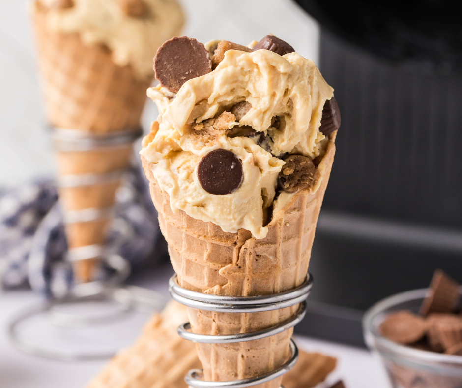 Ninja Creami Ben & Jerry's Peanut Butter Cup Recipe - Fork To Spoon