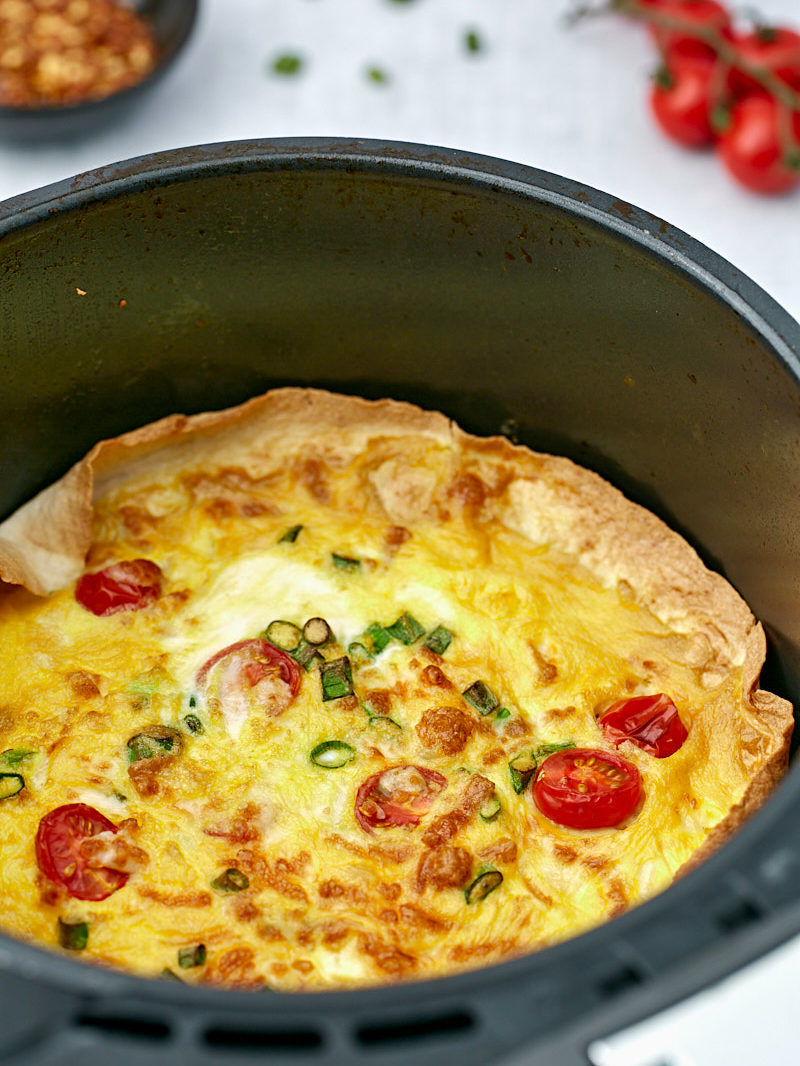 Air Fryer Eggwich Breadless Breakfast Sandwich - Fork To Spoon