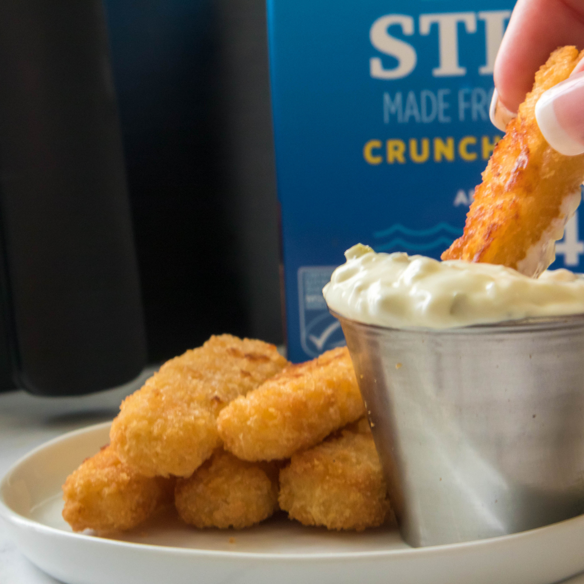 Air Fryer Van De Kamp's Fish Sticks - Fork To Spoon