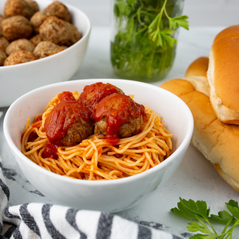 Air Fryer Aldi Meatless Meatballs - Fork To Spoon