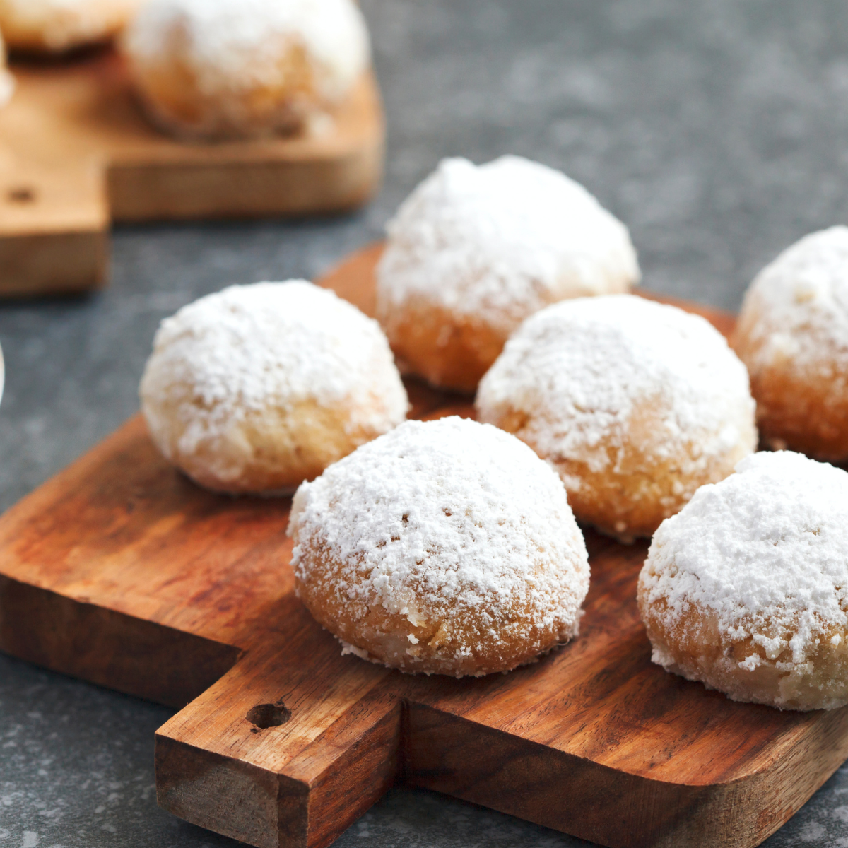 Air Fryer Snowball Cookies - Fork To Spoon