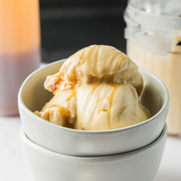 Ninja Creami Starbucks Caramel Ribbon Crunch Frappuccino Ice Cream ...