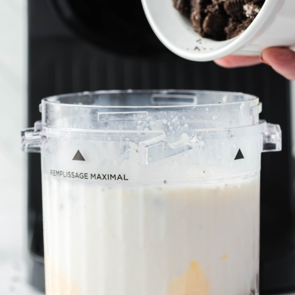 Ninja Creami Copycat Sonic Oreo Chocolate Shake - Fork To Spoon