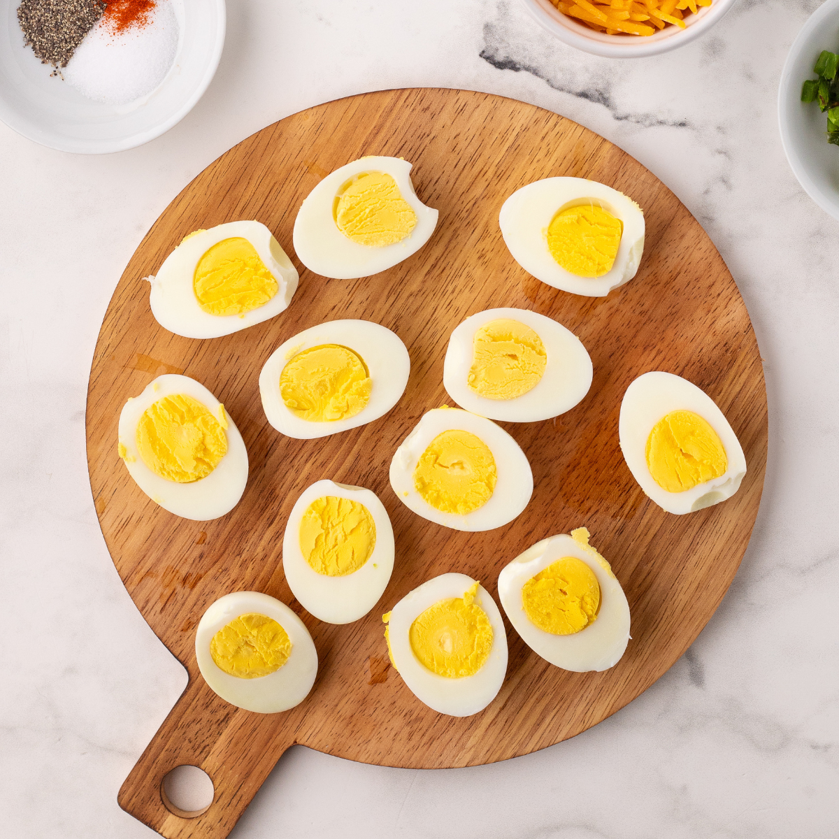Black Garlic Deviled Eggs - Fork To Spoon