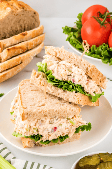 Cranberry Walnut Chicken Salad (Cape Cod Chicken Salad) - Fork To Spoon