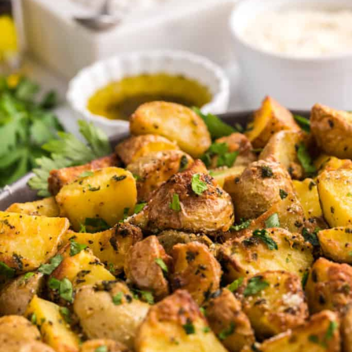 Vesuvio Potatoes Recipe - Fork To Spoon