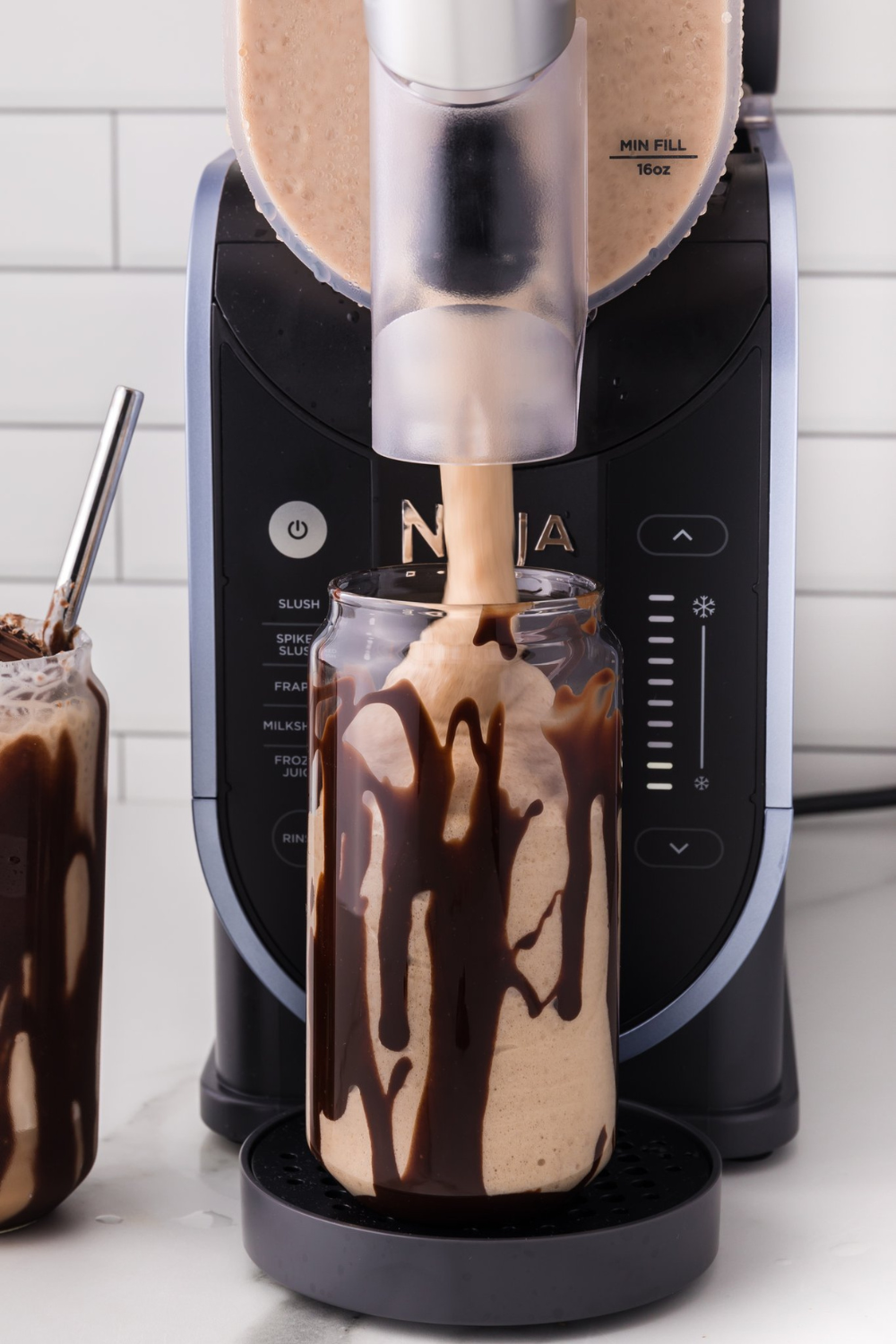 Ninja Slushi Caramel Frappuccino - Fork To Spoon