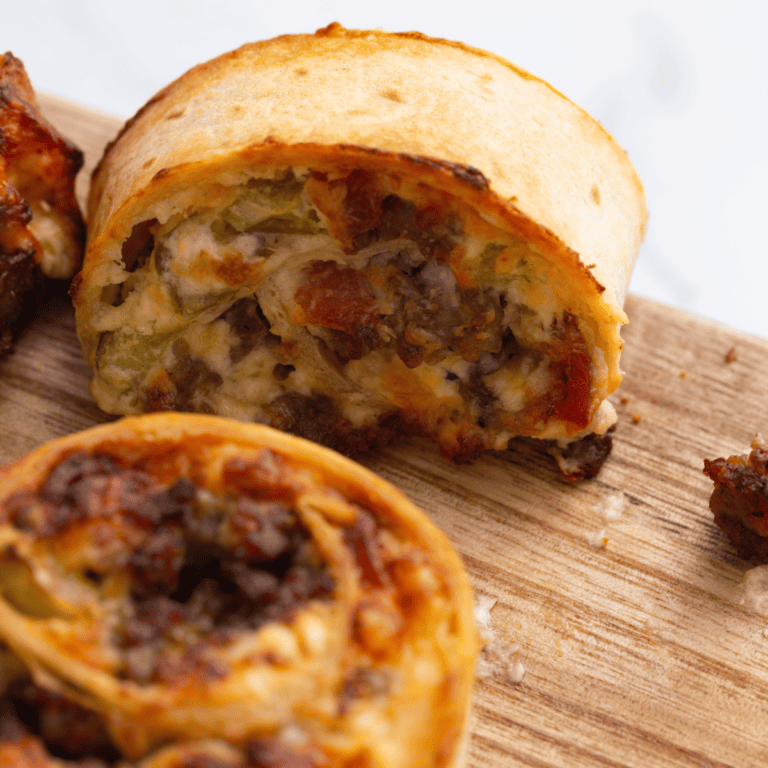 Air Fryer Cuban Pinwheels - Fork To Spoon