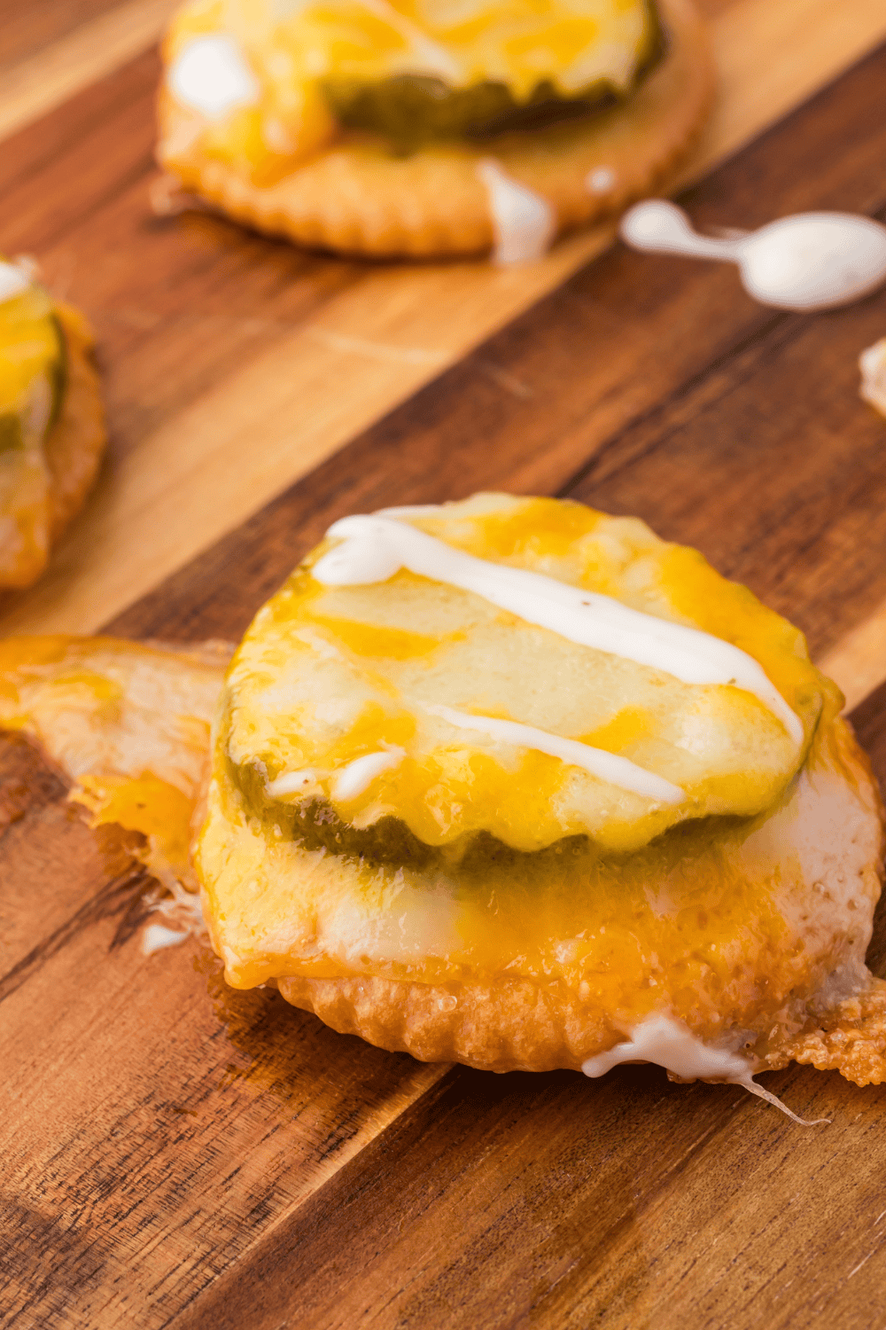 Cheesy Ritz Pickle Bites - Fork To Spoon