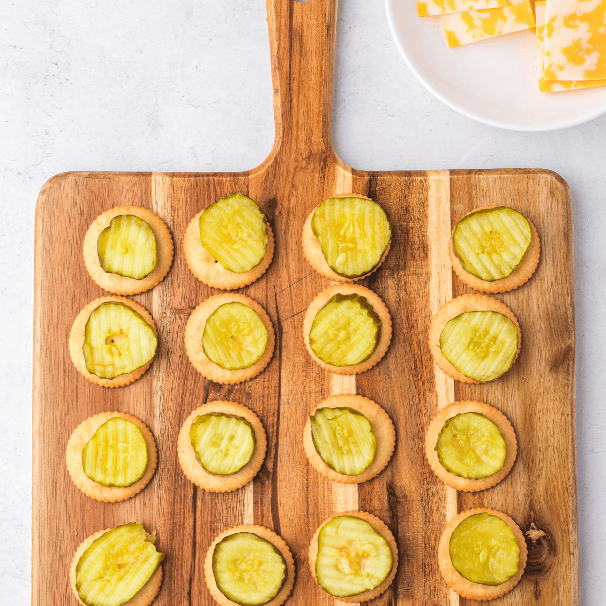 Cheesy Ritz Pickle Bites - Fork To Spoon
