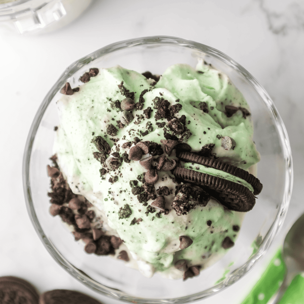 Ninja Creami Mint Oreo Blizzard - Fork To Spoon