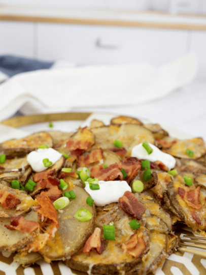 Blackstone Potatoes - Easy Griddle Potatoes - Fork To Spoon