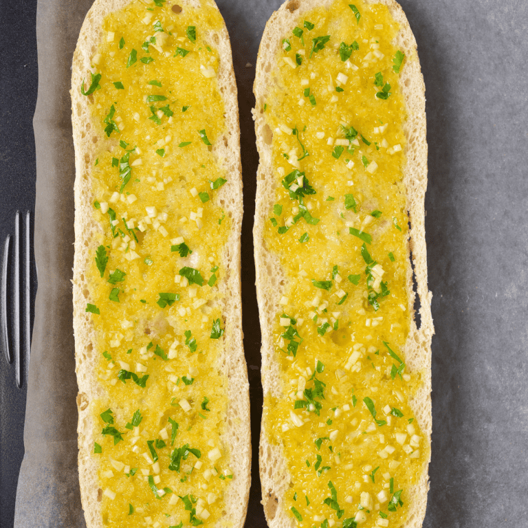 Easy Garlic Bread Spread Recipe - Fork To Spoon