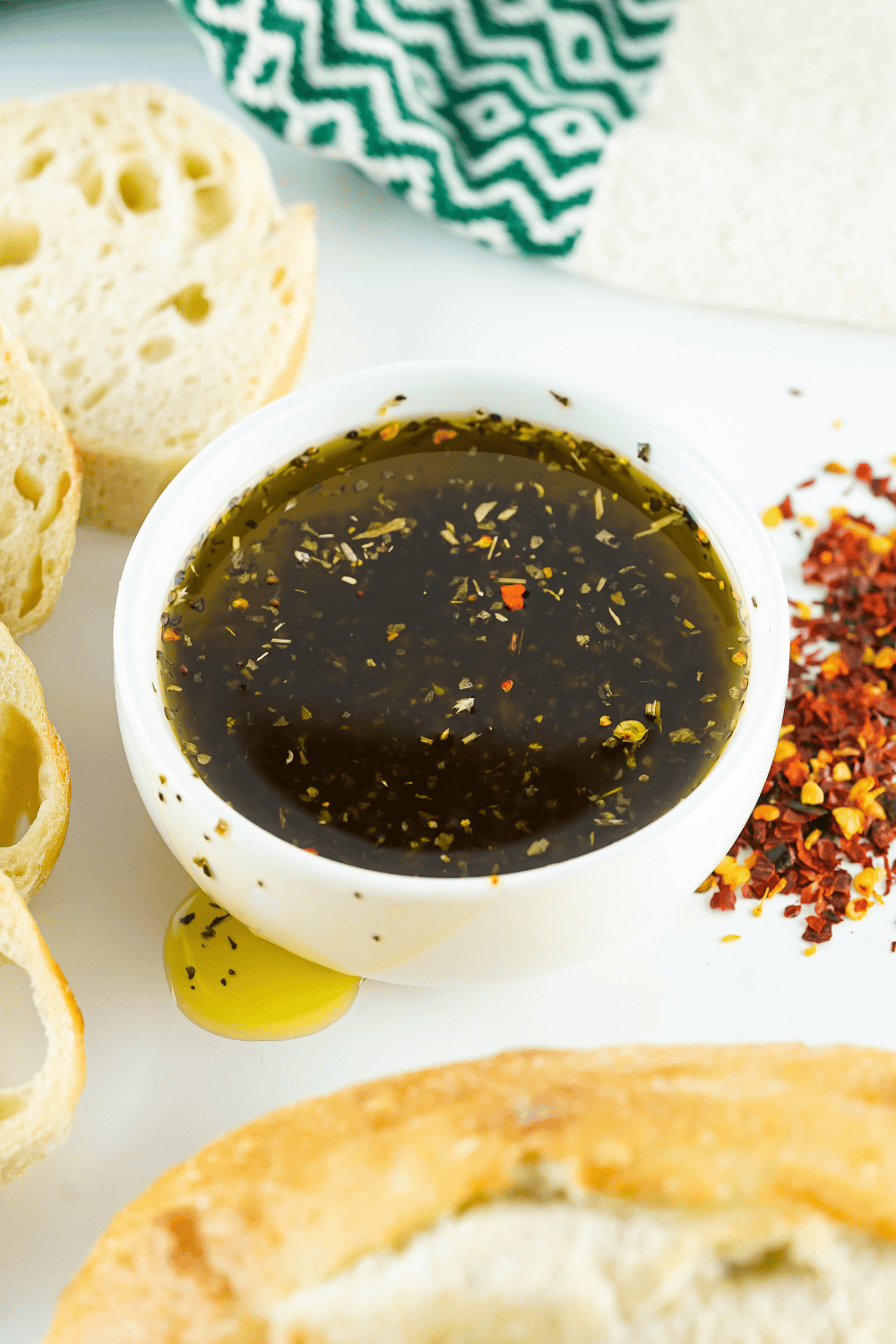Greek Bread Dipping Oil - Fork To Spoon