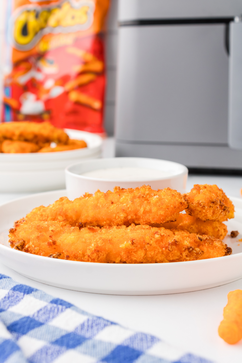 Air Fryer Cheetos Chicken Fries - Fork To Spoon