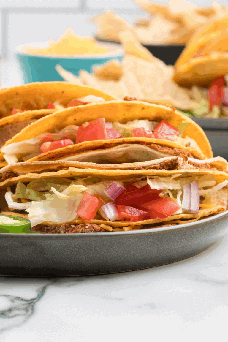 Copycat Taco Bell Double Decker Taco Recipe - Fork To Spoon